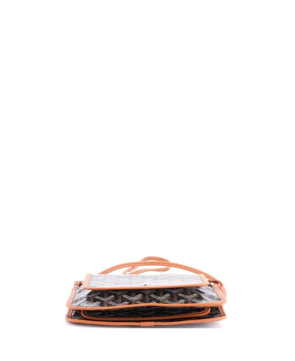 Goyard Plumet Clutch Wallet Coated Canvas - Black