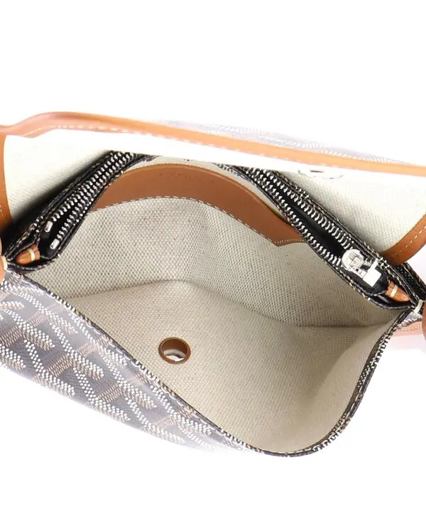 Goyard Plumet Clutch Wallet Coated Canvas - Black