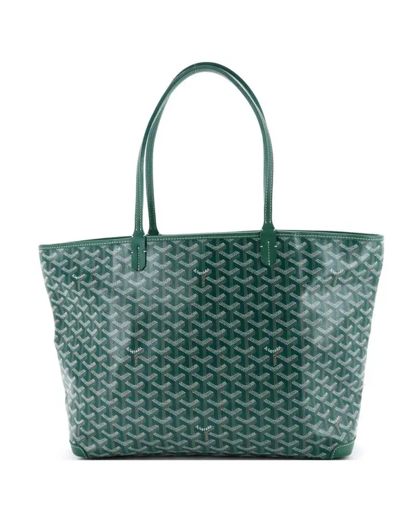 Goyard Mm Artois Tote Coated Canvas - Green
