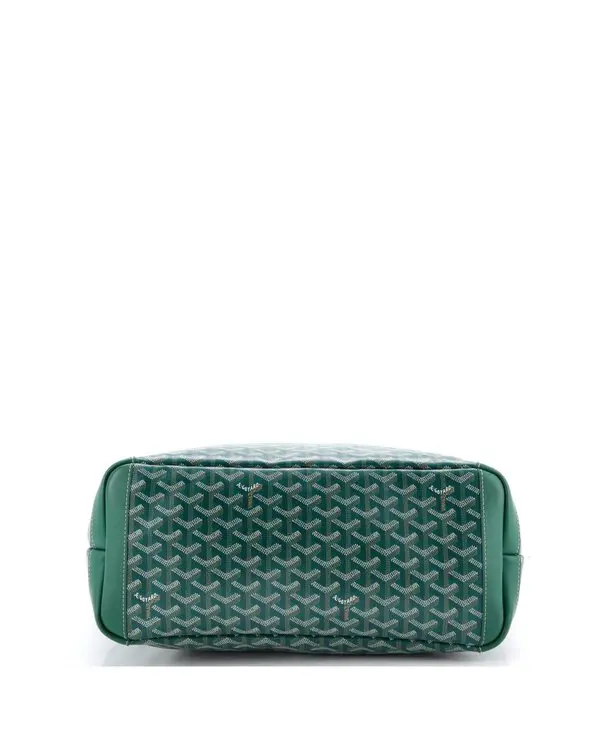 Goyard Mm Artois Tote Coated Canvas - Green
