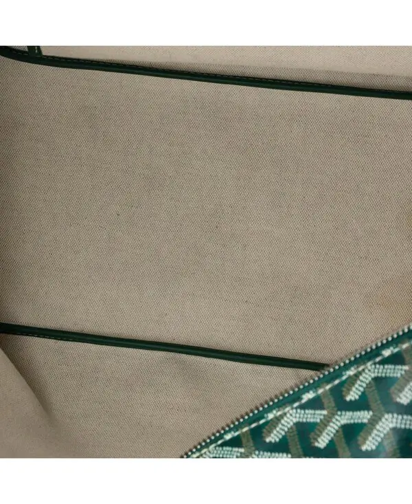 Goyard Mm Artois Tote Coated Canvas - Green