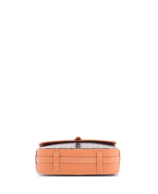 Goyard Mm Belvedere Ii Messenger Bag Coated Canvas - Brown