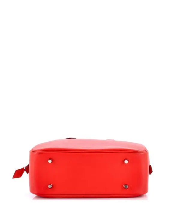 Hermès 28 Plume Bag Evercolor - Red