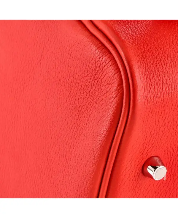 Hermès 28 Plume Bag Evercolor - Red