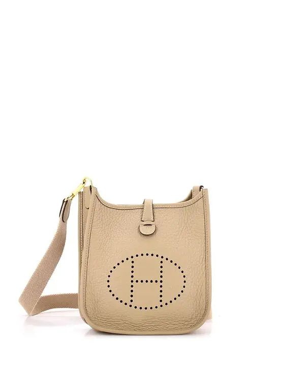 Hermès Tpm Evelyne Bag Gen Iii Clemence - Neutral