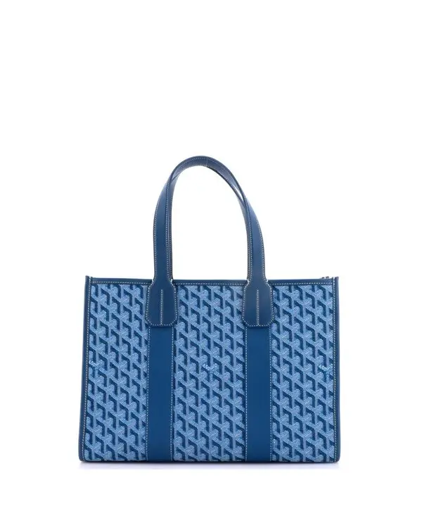 Goyard Pm Villette Tote Coated Canvas - Blue