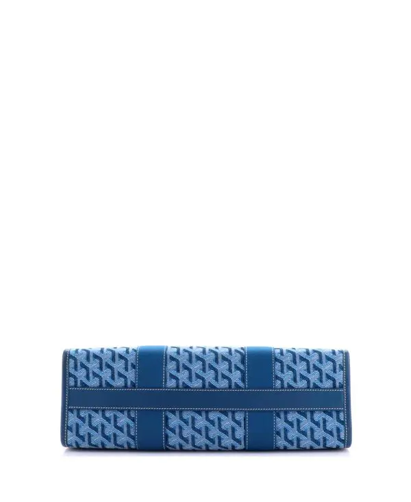 Goyard Pm Villette Tote Coated Canvas - Blue