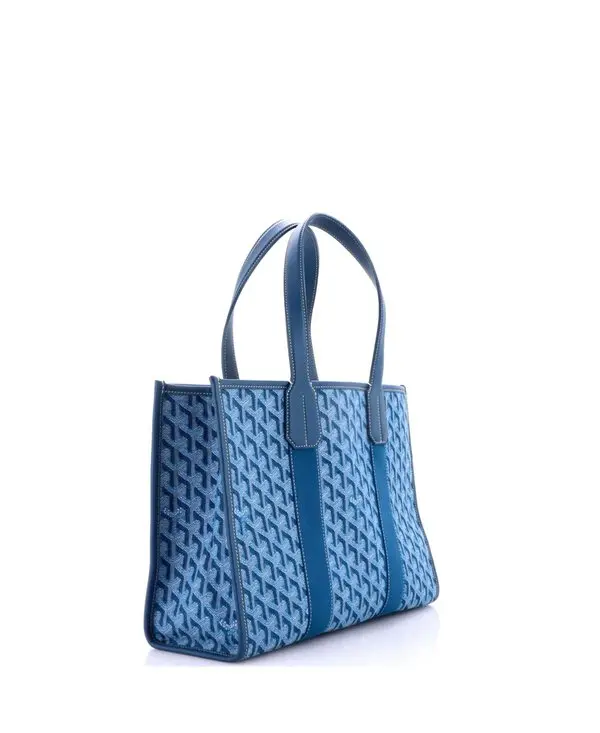 Goyard Pm Villette Tote Coated Canvas - Blue