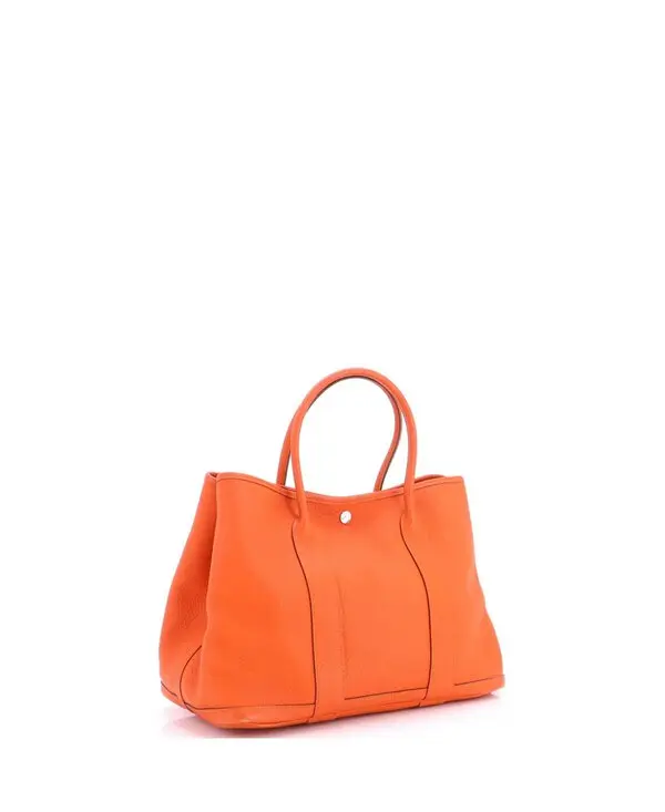 Hermès 36 Garden Party Tote Leather - Orange