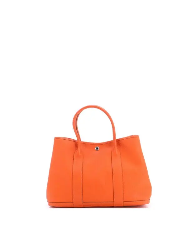 Hermès 36 Garden Party Tote Leather - Orange