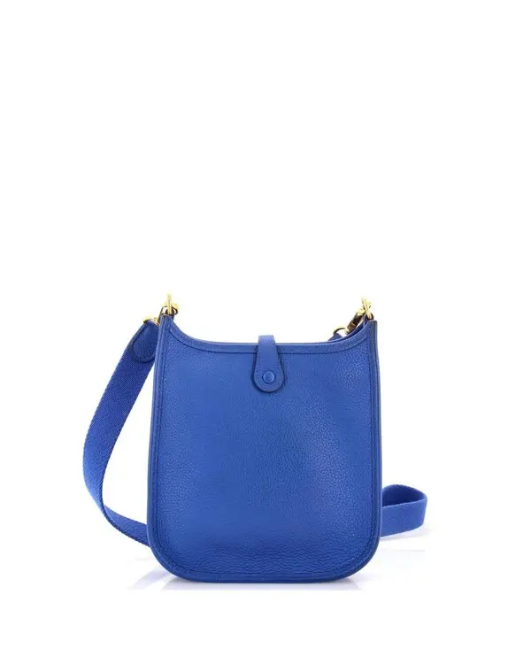 Hermès Tpm Evelyne Bag Gen Iii Maurice - Blue