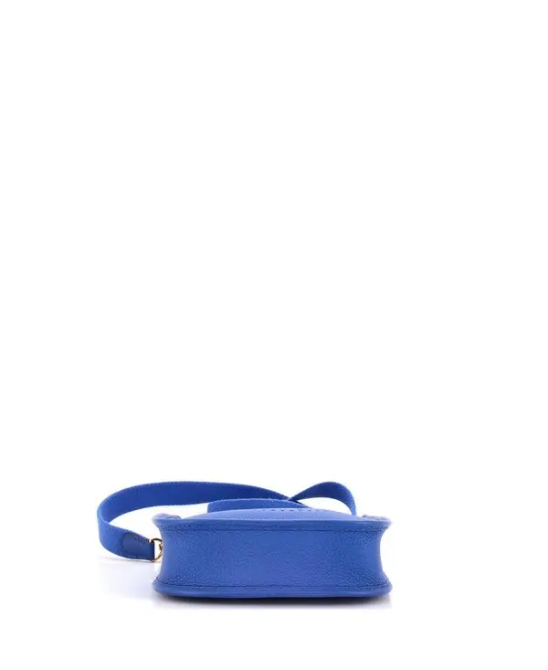 Hermès Tpm Evelyne Bag Gen Iii Maurice - Blue