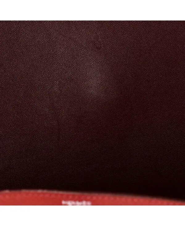 Hermès 34 Lindy Bag Clemence - Red