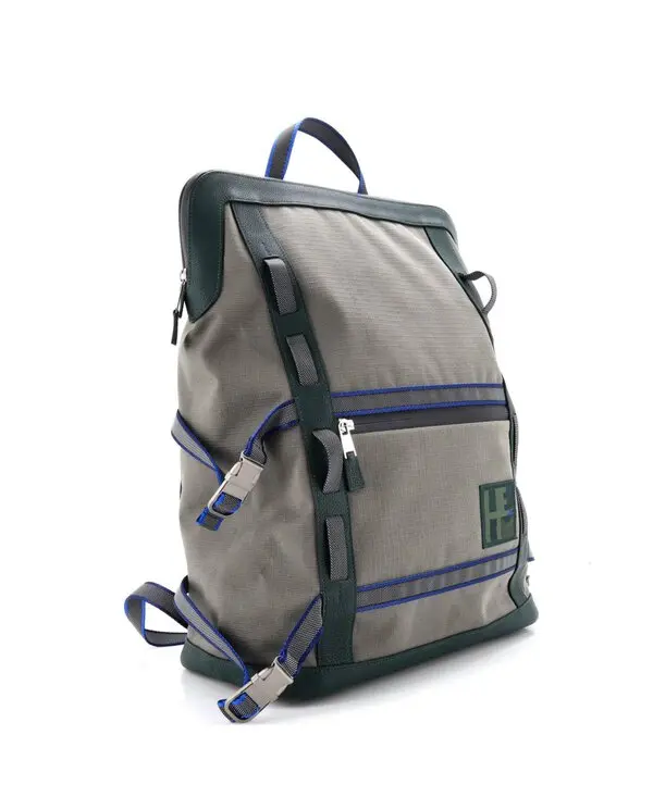 Hermès Off Piste Backpack Toile With Leather