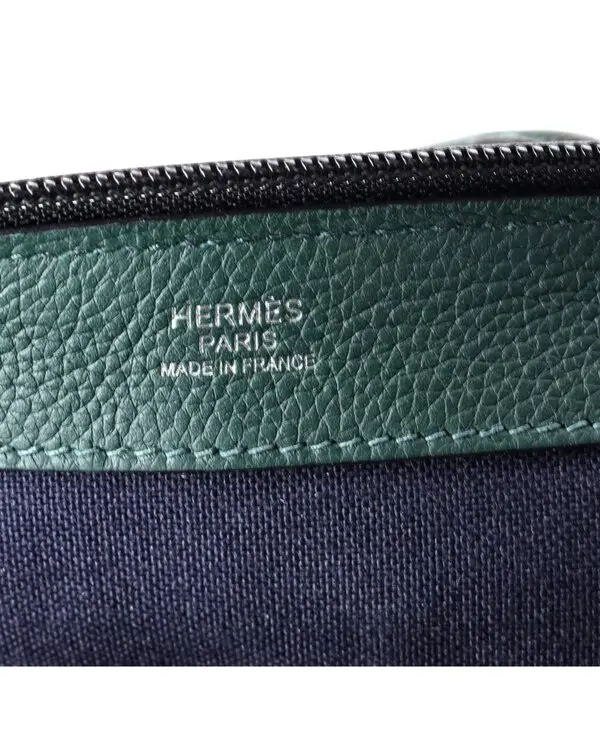 Hermès Off Piste Backpack Toile With Leather