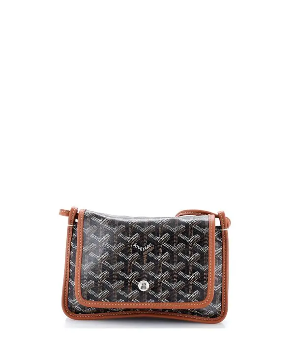 Goyard Plumet Clutch Wallet Coated Canvas - Brown