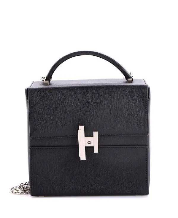 Hermès Cinhetic Top Handle Bag Chevre Mysore