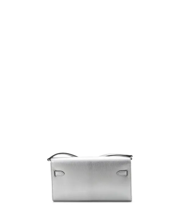 Hermès Kelly To Go Wallet Chevre Chamkilight - Metallic