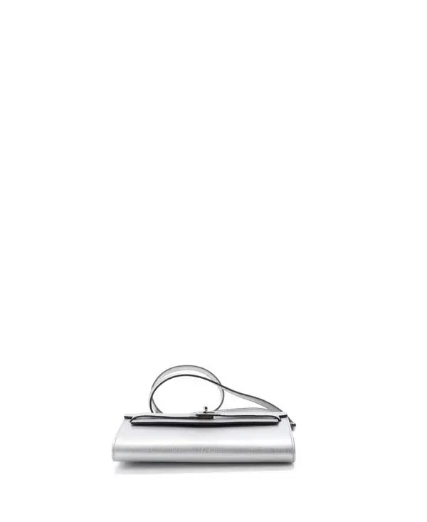 Hermès Kelly To Go Wallet Chevre Chamkilight - Metallic