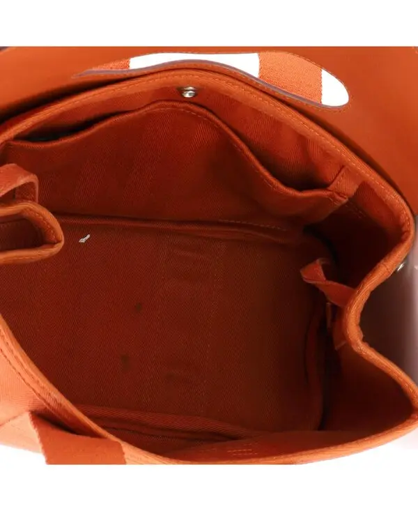 Hermès Pm Valparaiso Bag Toile And Leather