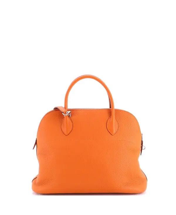 Hermès 35 Bolide Bag Clemence - Orange