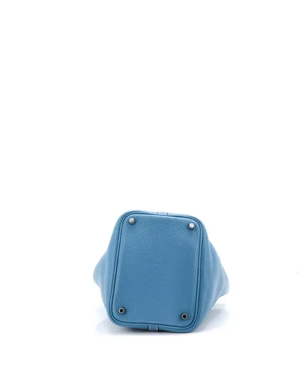Hermès Pm Picotin Bag Clemence - Blue