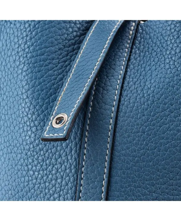 Hermès Pm Picotin Bag Clemence - Blue
