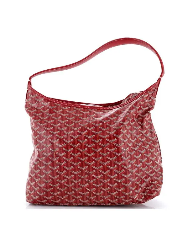 Goyard Boheme Hobo Coated Canvas - Red