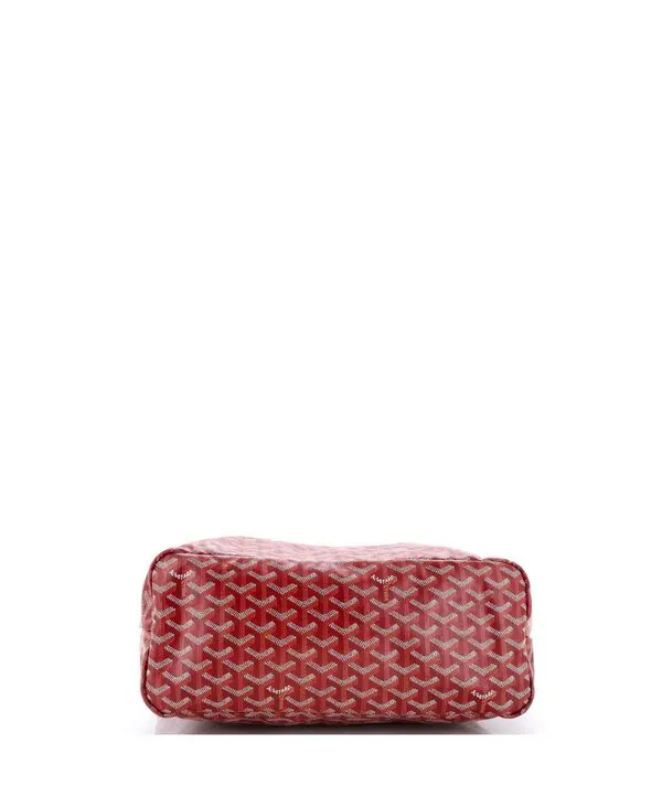 Goyard Boheme Hobo Coated Canvas - Red