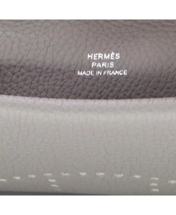 Hermès Videpoches Bag With Multicolor Strap Togo