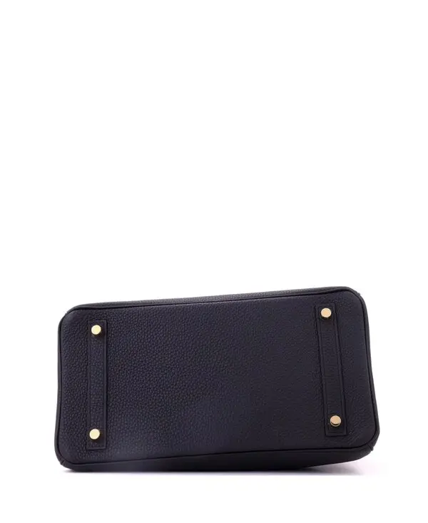 Hermès Birkin 30 Handbag Black Togo With Gold Hardware - Noir