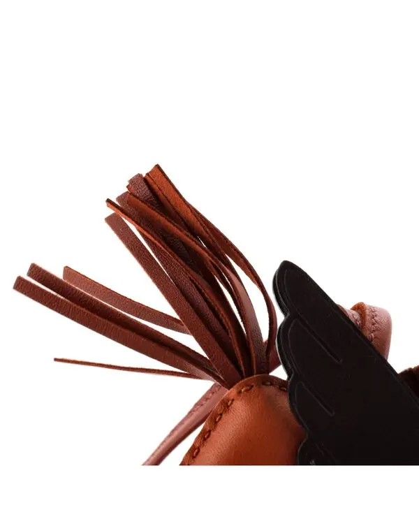 Hermès Pm Pegase Rodeo Bag Charm Leather - Brown