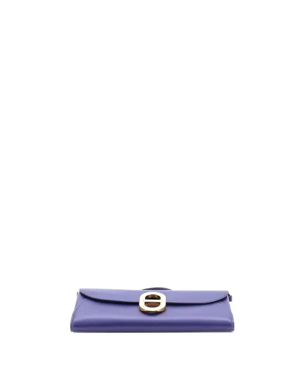 Hermès Chaine D'ancre To Go Wallet Tadelakt - Blue