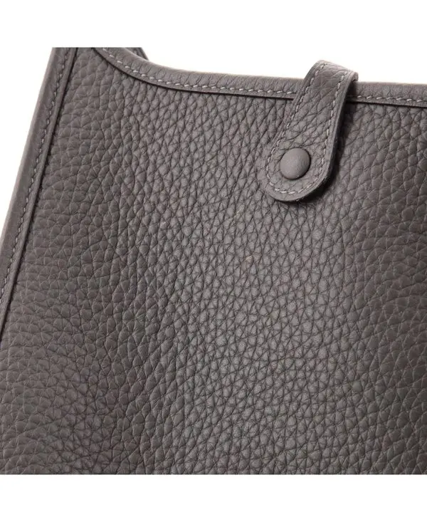 Hermès Tpm Evelyne Bag Gen Iii Clemence - Gray