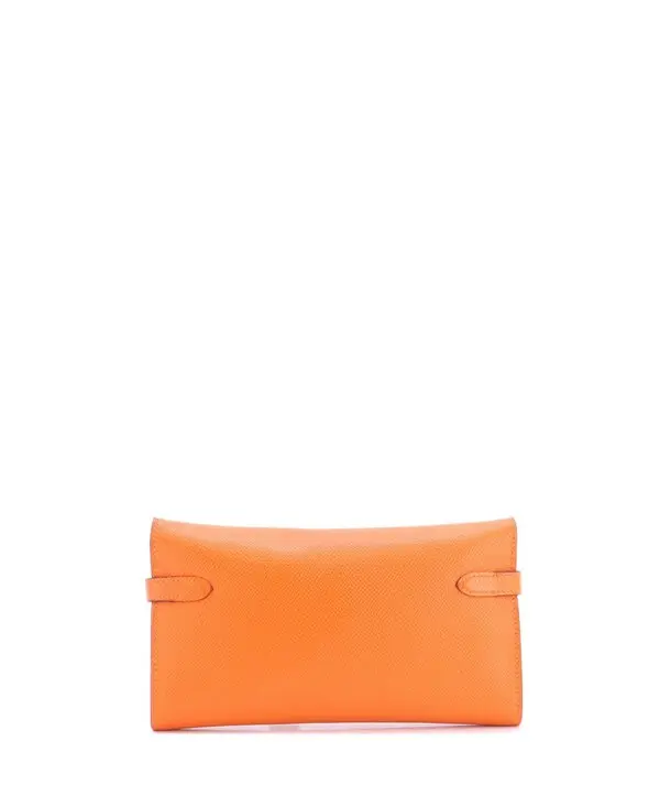 Hermès Long Kelly Wallet Epsom - Orange