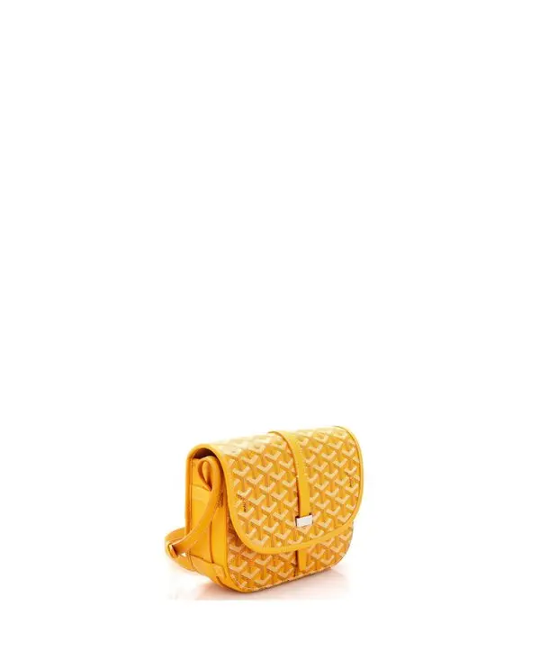 Goyard Pm Belvedere Ii Messenger Bag Coated Canvas - Yellow