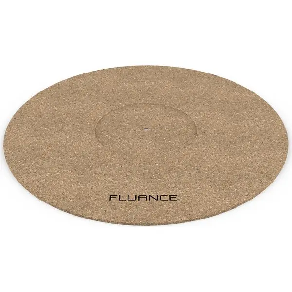 FLUANCE Turntable Cork Platter Mat - Brown