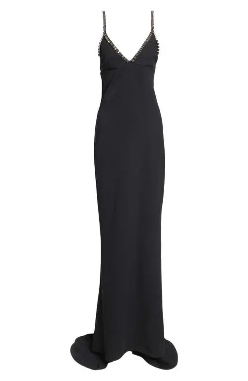 Stella McCartney Jewel Embellished Mermaid Gown With Train