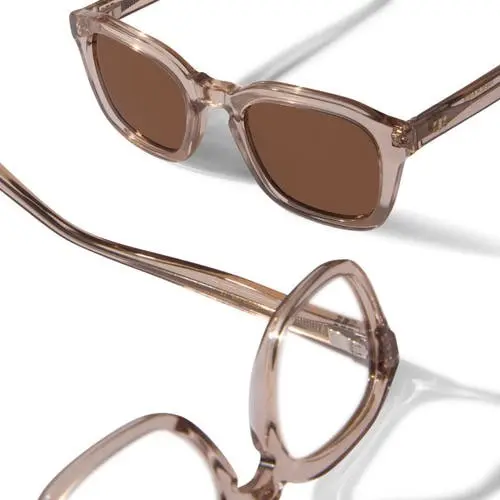 FRENCH KIWIS EYEWEAR Oscar Sunglasses - Brown/clear