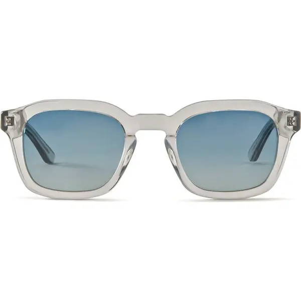 FRENCH KIWIS EYEWEAR Oscar Square Frame Sunglasses - Grey