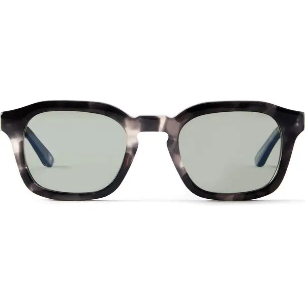 FRENCH KIWIS EYEWEAR Oscar Square Frame Sunglasses - Grey/tortoise