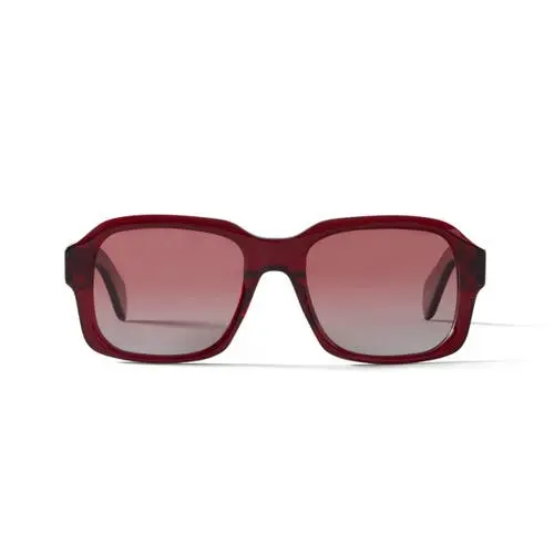FRENCH KIWIS EYEWEAR Colin Sunglasses - Clear/red