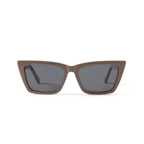 FRENCH KIWIS EYEWEAR Zoé Sunglasses - Brown/grey