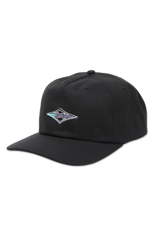 BILLABONG Crayonwave Snapback Baseball Cap - Black