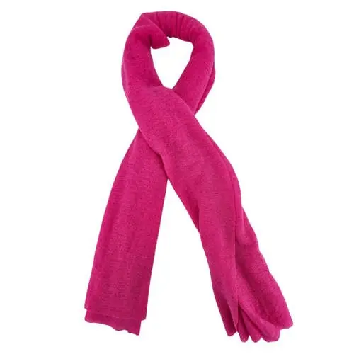 MADISON MAISON X BOTTO GIUSEPPE Small Cashmere Plain Scarf - Fuchsia