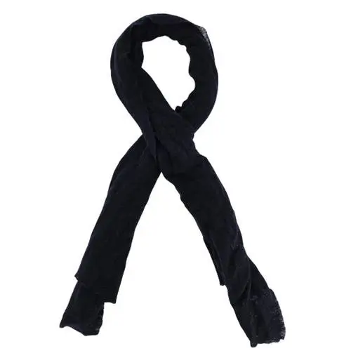MADISON MAISON X BOTTO GIUSEPPE Small Cashmere Plain Scarf - Navy