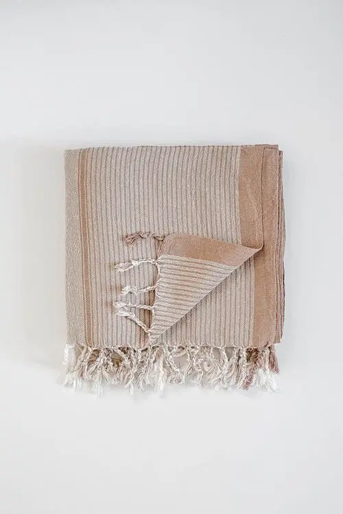 HOME AND LOFT Tribeca Towel - Caramel