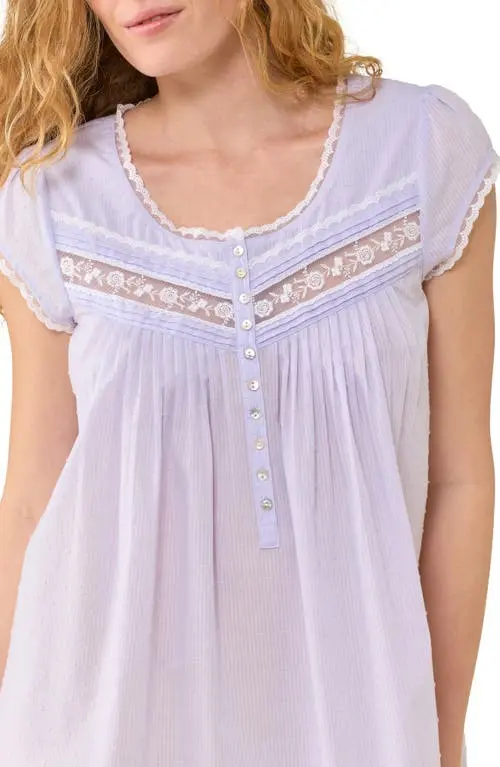 Eileen West Lace Detail Waltz Nightgown