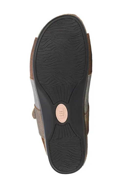 Drew Margo Slingback Sandal - Metallic Combo