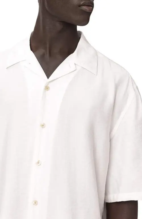 ALLSAINTS Purley Button-up Camp Shirt